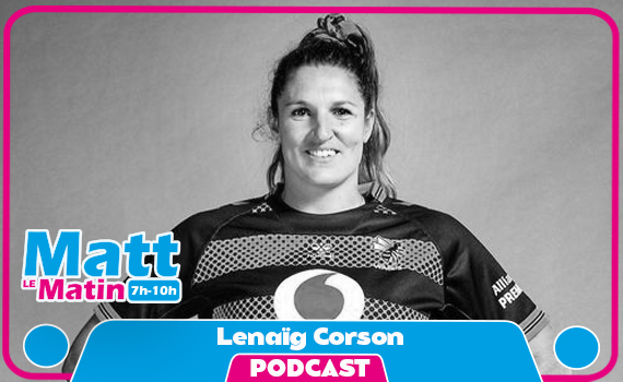 Lenaïg Corson – Rugby coupe du monde – Station Millenium